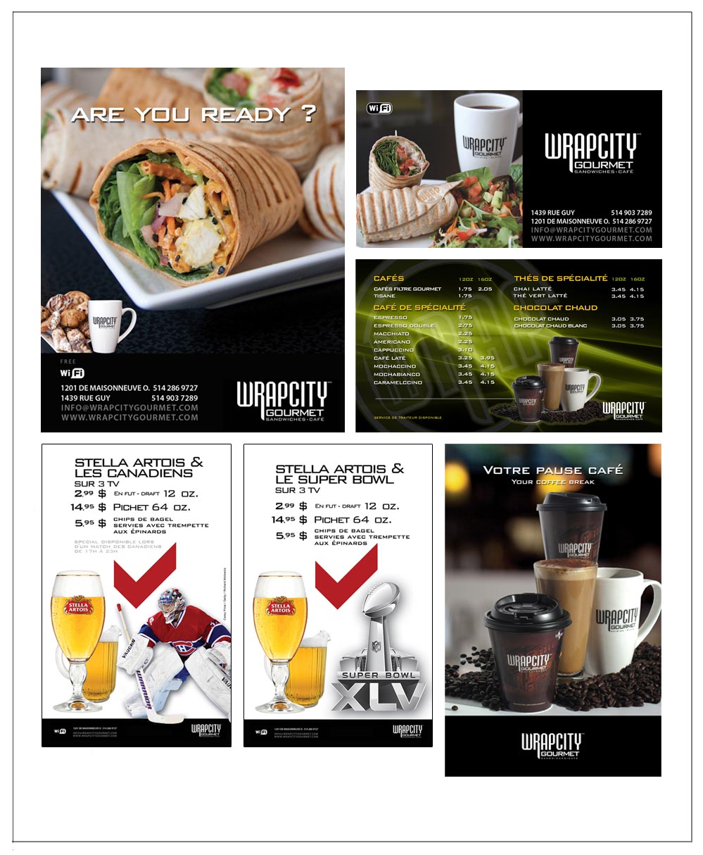 Wrapcity Gourmet | Donald Royer Design